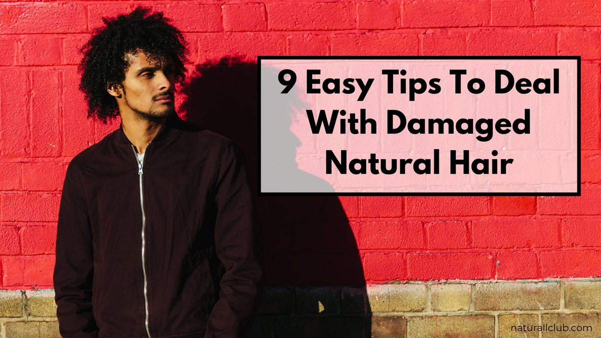 9 Easy Tips To Deal With Damaged Natural Hair - NaturAll