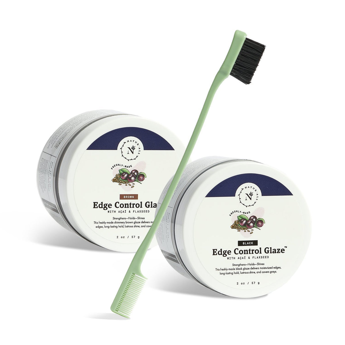 Smoothing Edge Control Glaze Recipe - NaturAll